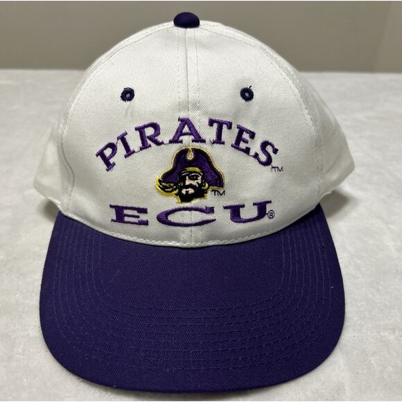 Signature | Accessories | Vintage Ecu Pirates Hat Snapback White Purple ...